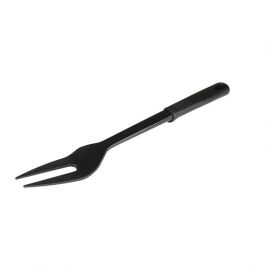 12 3/4" NYLON HEAT RESISTANT 2-PRONG FORK, BLACK, 410????F