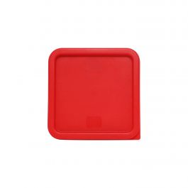 PLASTIC SQUARE LID FOR 6 QT & 8 QT, RED