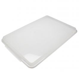 9 1/2" X 13 QUARTER SIZE SHEET PAN COVER, PLASTIC