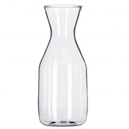 17 OZ/ 0.5L CARAFE, POLYCARBONATE, TRADITIONAL, CLEAR