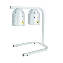 23" HIGH FREESTANDING DUAL HEAT LAMP, K/D
